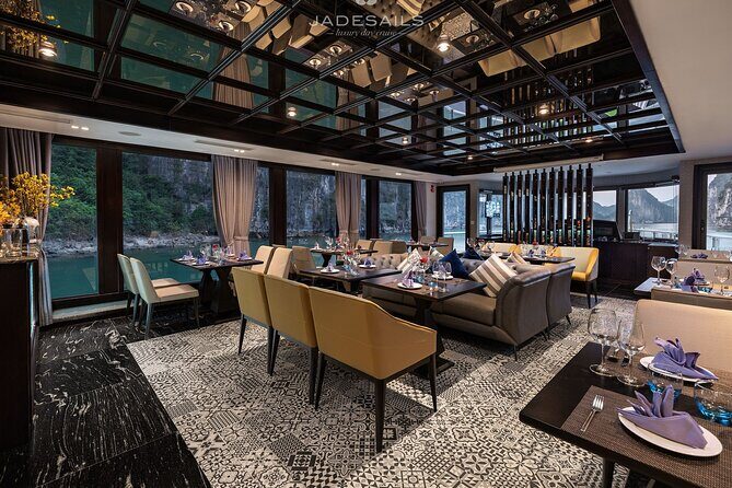 JADE SAILS Best Luxury Day Cruise Visit Ha Long Bay & Lan Ha Bay - Key Points