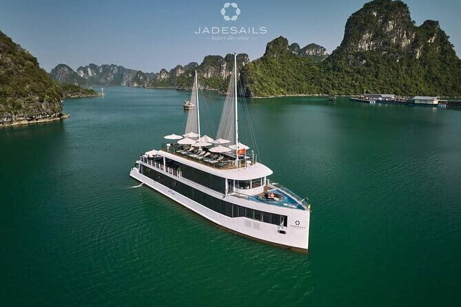 JADE SAILS Best Luxury Day Cruise Visit Ha Long Bay & Lan Ha Bay - Key Points