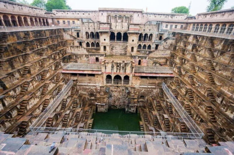 Jaipur: Abhaneri Stepwell & Village Life Experience - Key Points