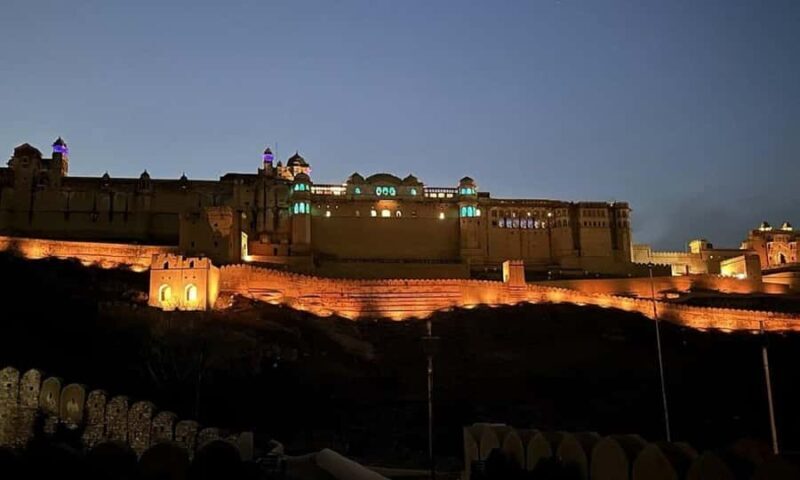 Jaipur: Amber Fort Light & Sound Show w/ BluePoetry Art Demo - Who Will Love This Tour?