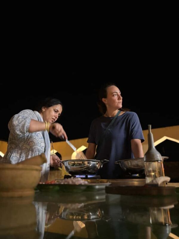 Jaipur: Amer Fort Rooftop Cooking Class with Dinner - What To Expect on Your Jaipur Cooking & Amer Fort Tour