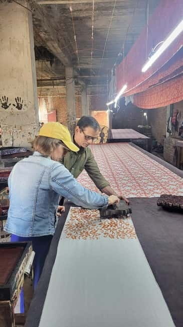 Jaipur: Bagru Block Printing Workshop - Key Points