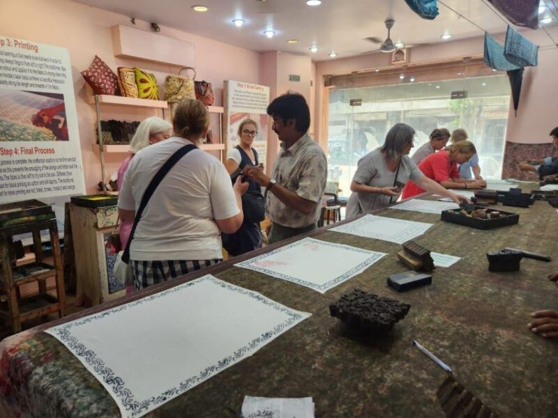 Jaipur: Block Printing Workshop In the Heart of City Center - The Sum Up