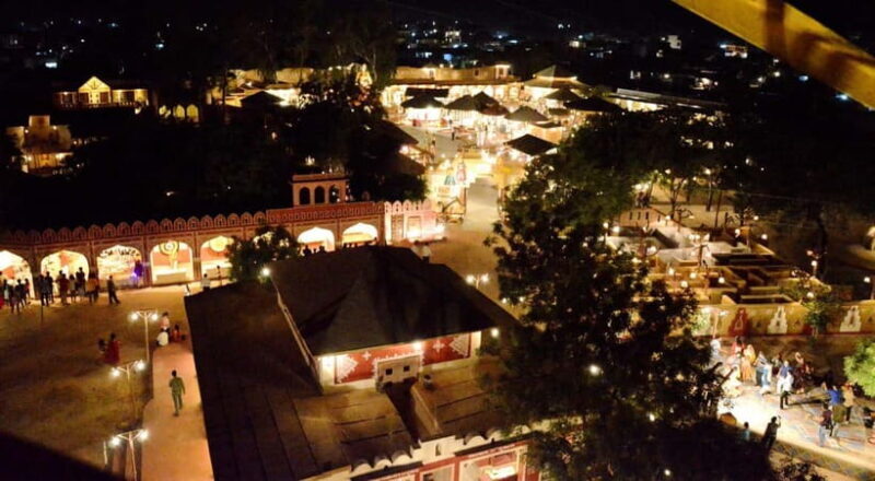 Jaipur: Cultural Evening Tour & Dinner at Chokhi Dhani - Key Points