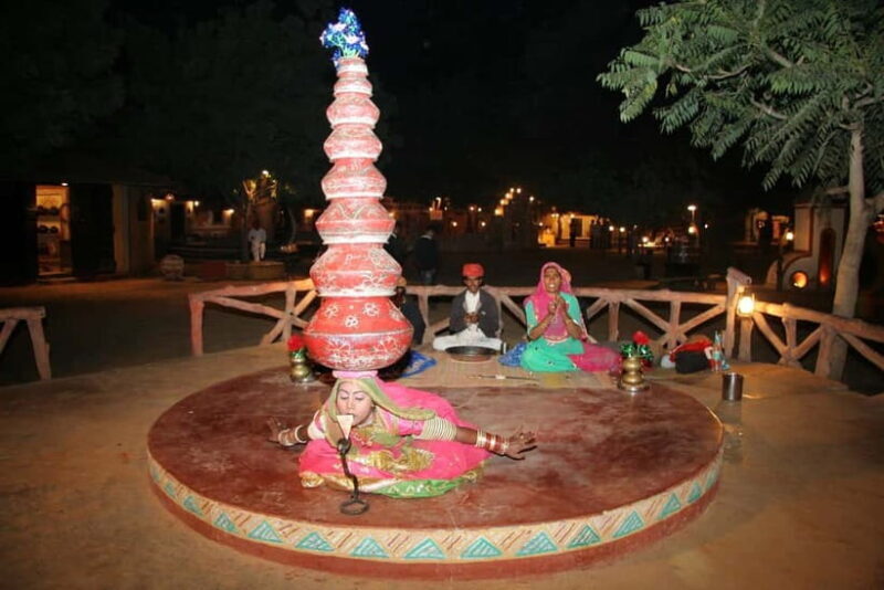 Jaipur: Cultural Evening Tour & Dinner at Chokhi Dhani - The Sum Up