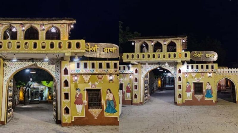 Jaipur: Cultural Evening Tour with Dinner at Chokhi Dhani - Key Points
