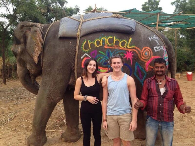 Jaipur: Elephant Experience Feed, Paint & Ride with Pickup - FAQ