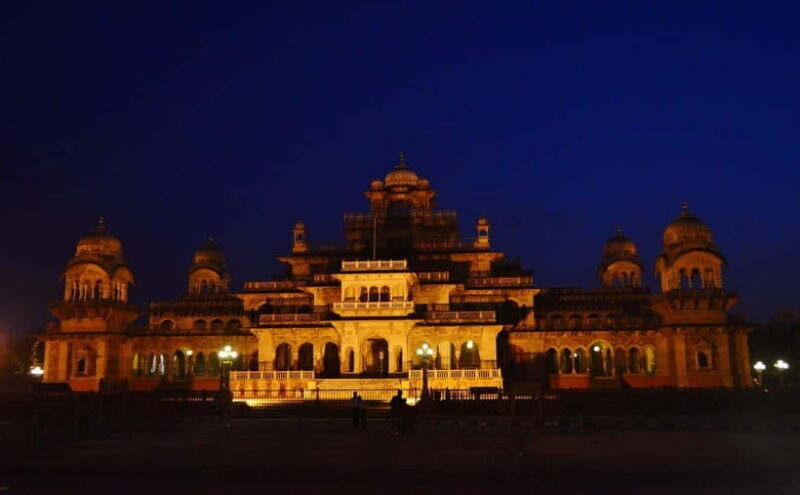 Jaipur: Heritage Evening Tour with Monkey Temple Sunset - What to Expect: An Evening in Jaipur Filled with Lights and Local Flavor