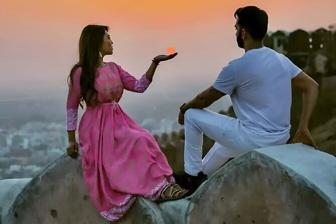 Jaipur Nahargarh Fort Sunrise or Sunset Tour with Flower Market - Key Points