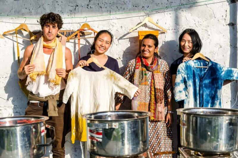 Jaipur: Natural Dyeing, Block Printing, Tie & Dye Workshop - An Insightful Journey into India’s Textile Arts