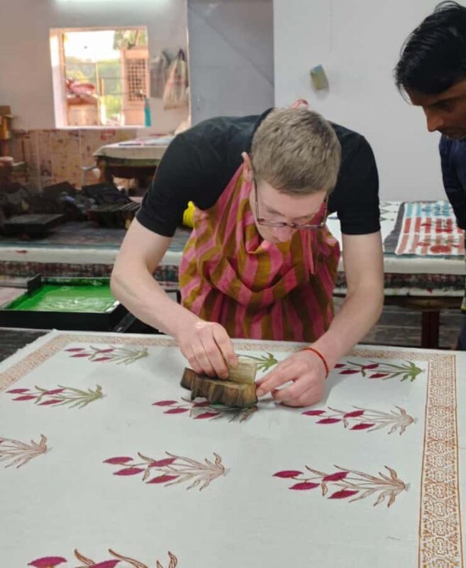 Jaipur Sightseeing Tour w/ Block Printing Class- Hands Works - Key Points
