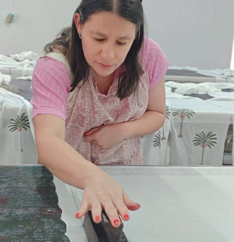 Jaipur Sightseeing Tour w/ Block Printing Class- Hands Works - Hands-On Block Printing Workshop