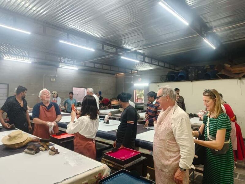 Jaipur Sightseeing Tour w/ Block Printing Class- Hands Works - The Real Value of This Tour
