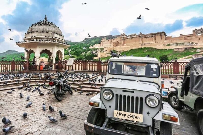 Jaipur: Stepwell, Amber, Jaigarh, Nahargarh Forts & by Jeep - Key Points
