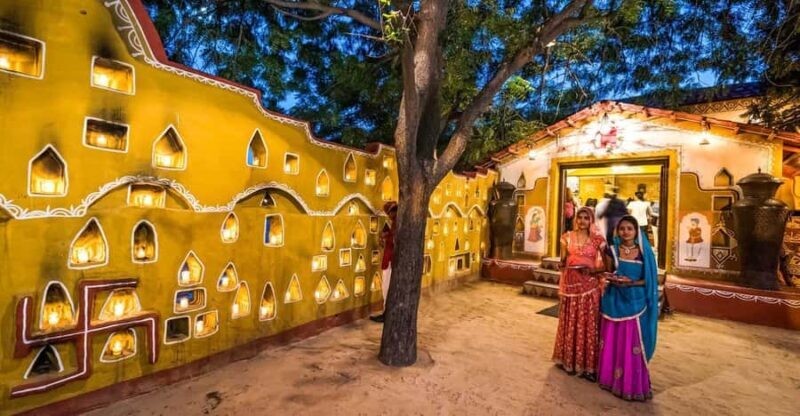 Jaipur Village & Cultural Tour w/ Tradition Blue Poetry Art - The Value of the Experience