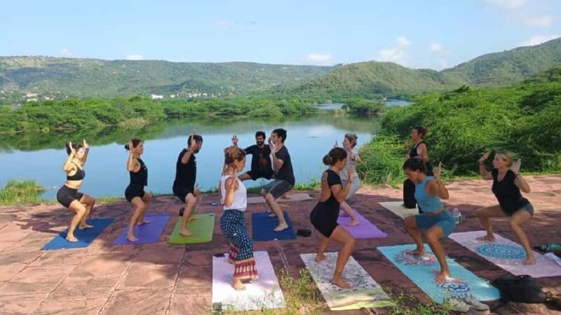 Jaipur: Yoga Experience with Monkey Temple Guided Tour - Key Points