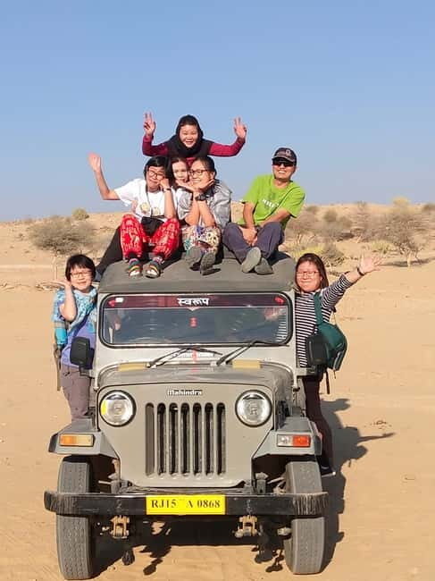 Jaisalmer: Half-Day Camel Tour with Dinner - The Itinerary in Detail