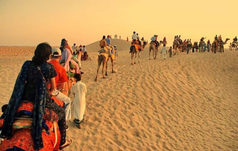 Jaisalmer: Jeep Safari,Camel Ride,Buffet Dinner & Folk Dance - Key Points