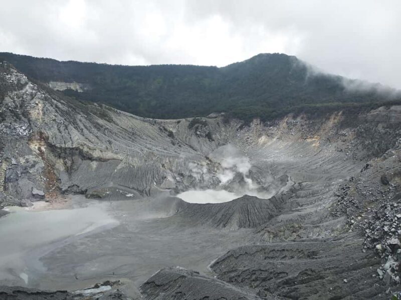 Jakarta: Active Volcano, Waterfall &beautiful local village - Trekking to Cibarebeuy Waterfall
