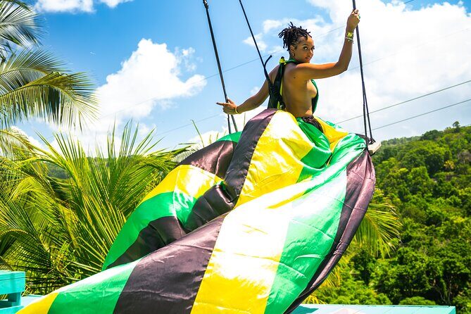 Jamaica Swing Drone Photoshoot with Dress Lunch and Transport - What Makes This Tour Special?