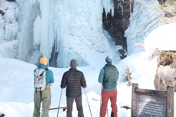 Japan Alps Norikura Frozen Water Fall Snowshoe Trekking Tour - Key Points