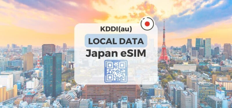 Japan: eSIM with Unlimited Local 4G/5G Data - What to Expect During Your Travel