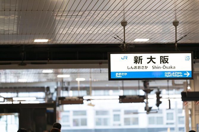 Japan Railway Station Shared Departure Transfer : Osaka to Shin Osaka Station - Key Points