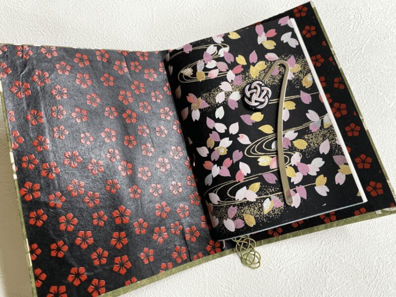 Japanese paper Notebook and Mizuhiki Belt Bookmark Workshop - Key Points