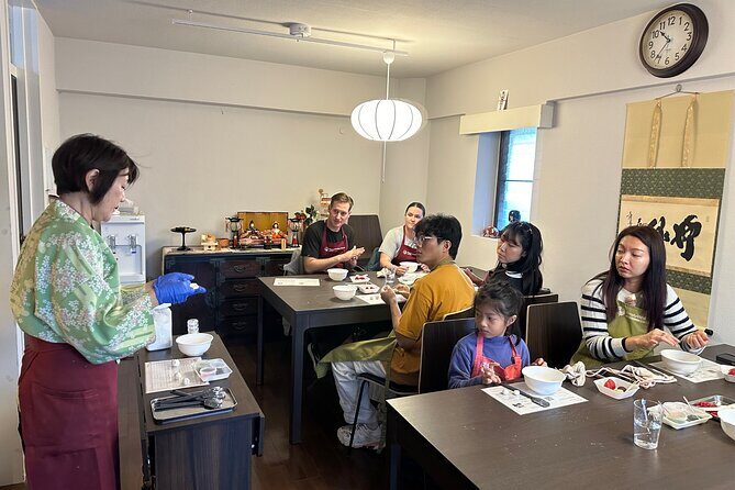 Japanese Sweets (Mochi & Nerikiri) making at a Private studio - Key Points