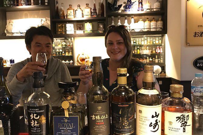 Japanese whiskey tasting; relaxed and educational in the bar - The Sum Up: Who Will Find Value Here?