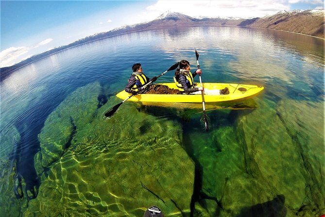 Japan's No. 1 Water Quality National Lake Shikotsu, Hokkaido's first landing clear kayak tour difficulty level (medium) - The Verdict
