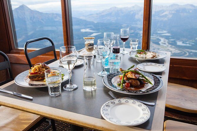 Jasper SkyTram - Dining and Shopping at the Top