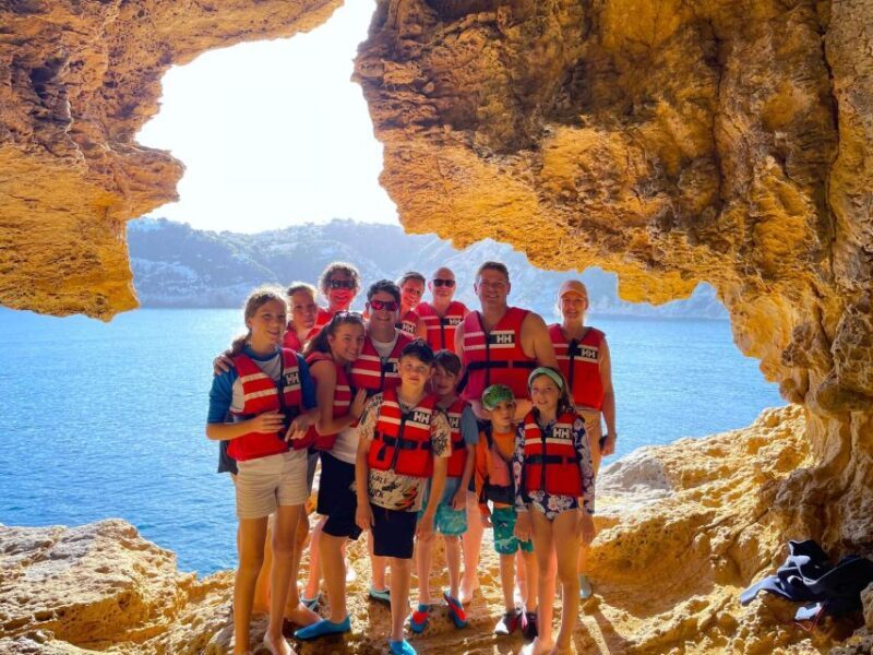 Jávea: Cala Portixol Kayak Tour with Snorkel & Cliff Jumping - Isla del Portixol: Secrets of the Seafarers