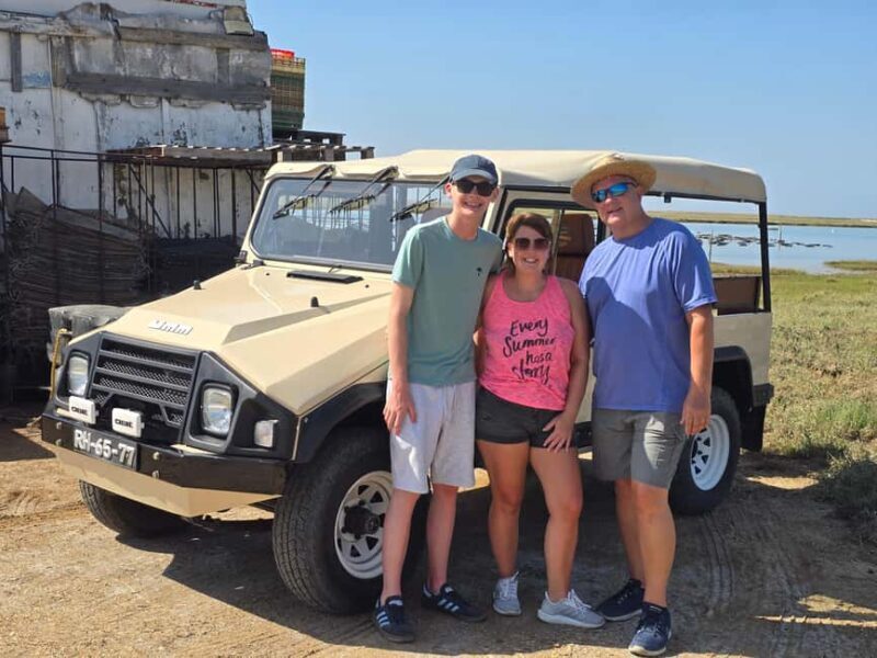 Jeep Tour - Fuzeta, Olhão & Mud and Salt Bath - Key Points