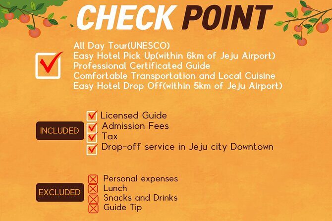 Jeju Island UNESCO Heritage Bus Tour - The Itinerary in Detail