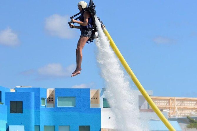 Jet Pack flight experience in Cancun. Challenge yourself to do it now. - Cancellation Policy and Weather Considerations