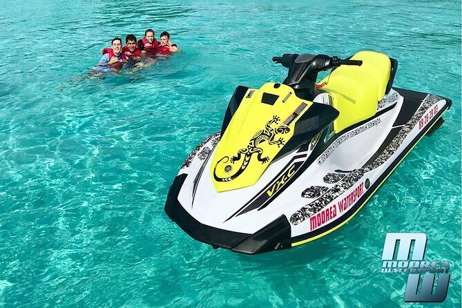 Jet Ski Moorea Private Tour only - Key Points: