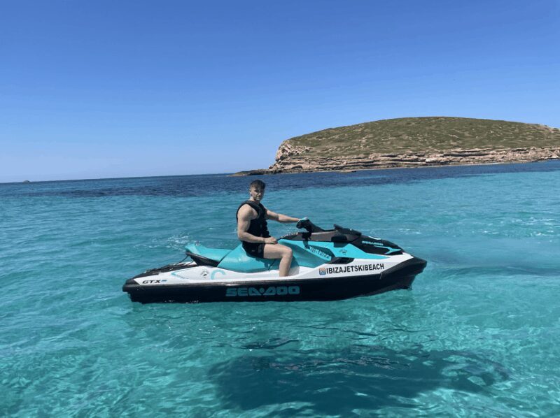 JET SKI TOUR TO Cala Salada FROM Puerto de San Antonio - The Value for Your Money