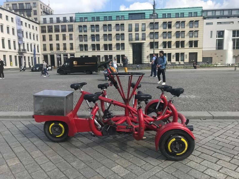 Jetbike Berlin fun bike beer bike - Exploring Berlin... On a Conference Bike