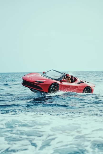 JetCar excursion - Super Sport SVJ or SF90 on water in Ibiza - Key Points