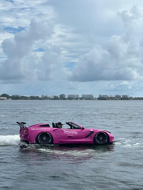 Jetcar Miami: 1 JetCar Rental | 1h | 250$ due at Check-in - Safety First: Instruction and Preparation