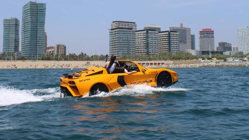 Jetcar: water car in Barcelona - Who Will Love This Tour?