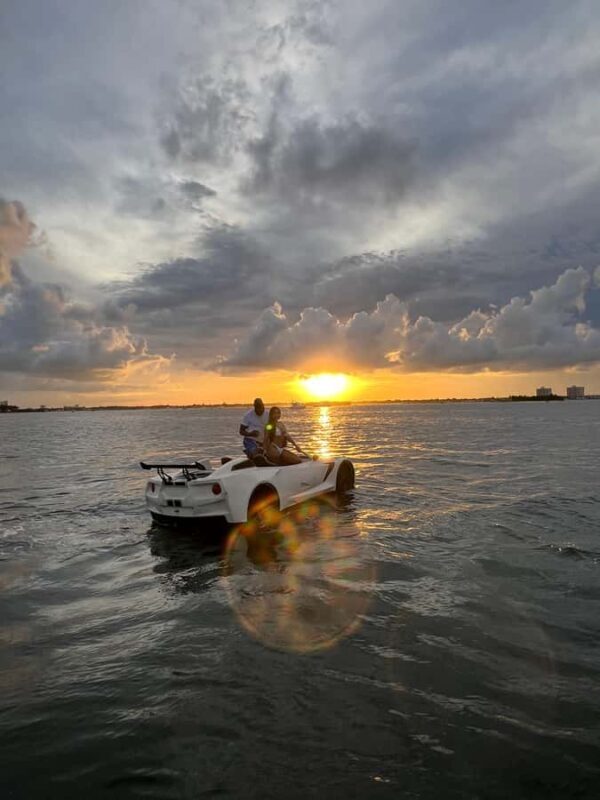 JetCars Miami Beach & Free Boat Ride + $250 Due At Check in - An In-Depth Look at the Tour Experience