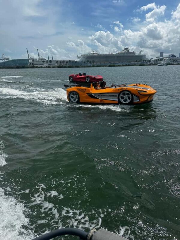 JetCars Miami Beach & Free Boat Ride + $250 Due At Check in - FAQs