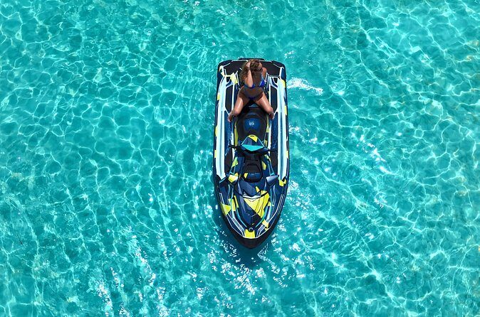 Jetski SeaDoo Photoshoot and Video Aruba - Bamboo Rafting: Relaxing on the Water