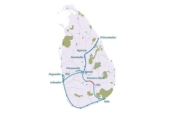 Jewels of Sri Lanka (16 Days) - Key Points