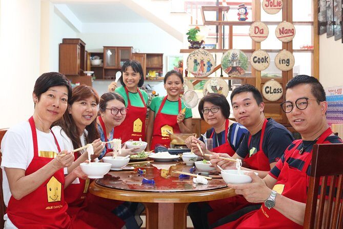 Jolie Da Nang Cooking Class: Market-Coffee-Cooking (JDN2) - The Cooking Class: Creating Vietnamese Classics
