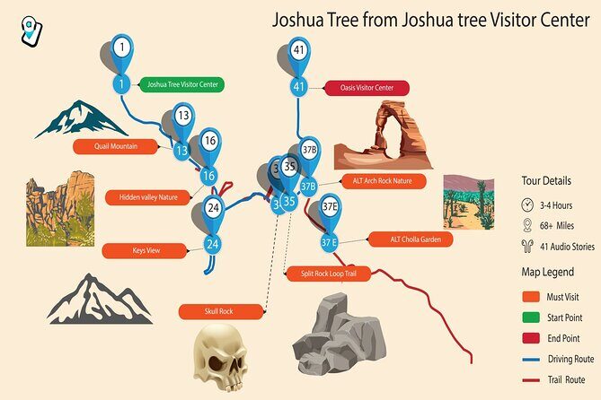 Joshua Tree National Park Self-Guided Driving Audio Tour - The Sum Up