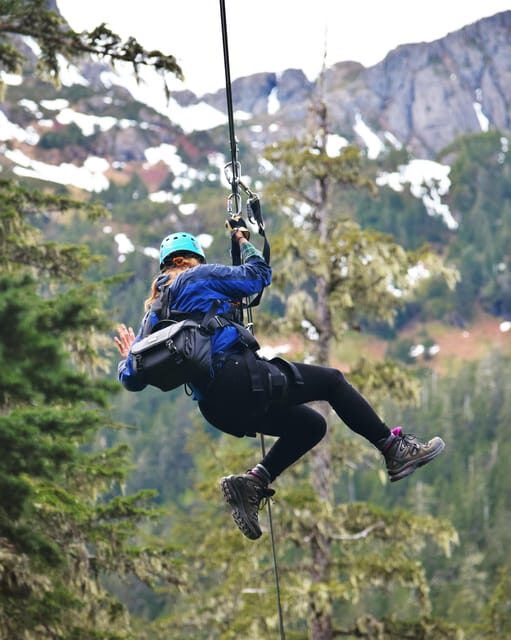 Juneau: Alpine Zipline Adventure - Key Points
