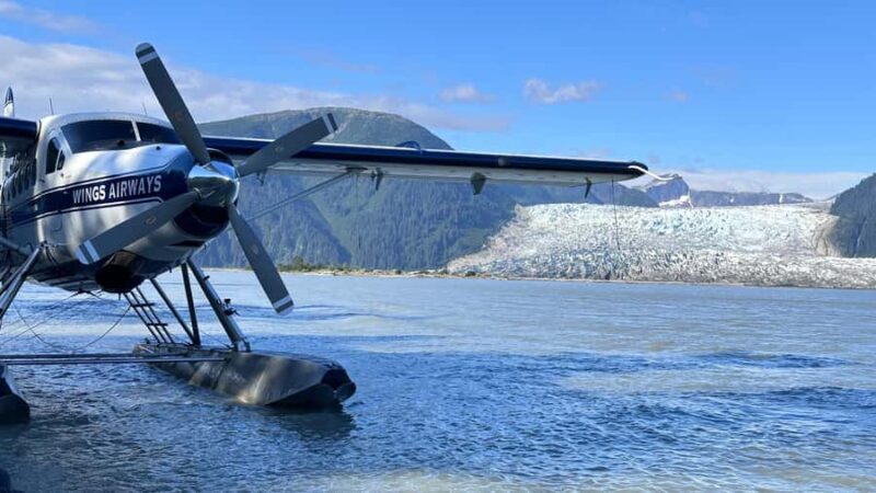 Juneau: Taku Glacier Lodge 5-Glacier Flight & Feast - The Return Flight and Final Glimpse